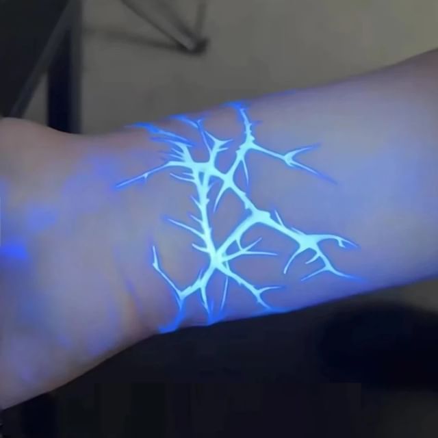 Tattoofield - Fluorescent Lightning Waterproof Temporary Tattoo ...