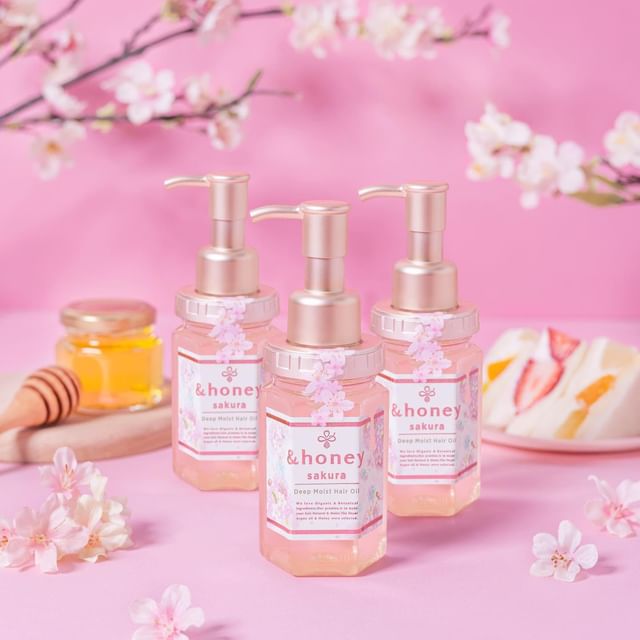 ViCREA - &honey Deep Moist Sakura Hair Oil 3.0 | YesStyle