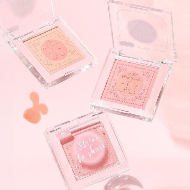 xixi - Rabbit Poof Wake Up Spring Translucent Blush - 6 Colors | YesStyle